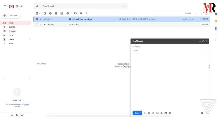 Gmail is getting a brand new look, see the Leaked Images Here